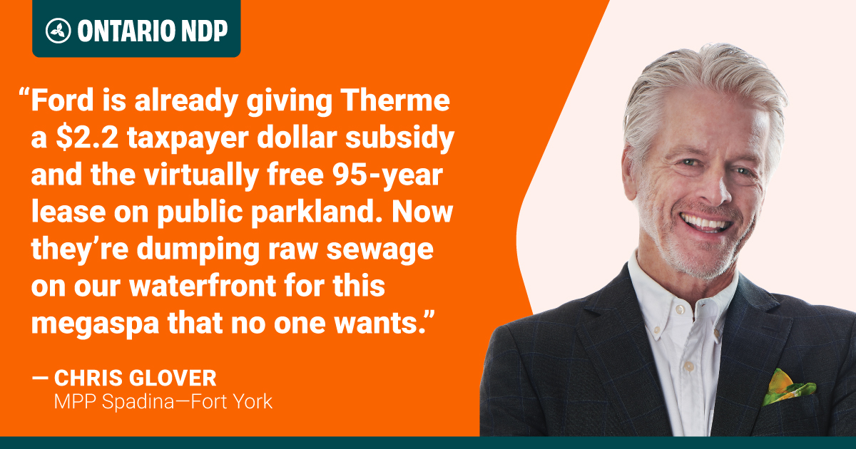 GLOVER: Ford must come clean about Ontario Place redevelopment’s sewage ...